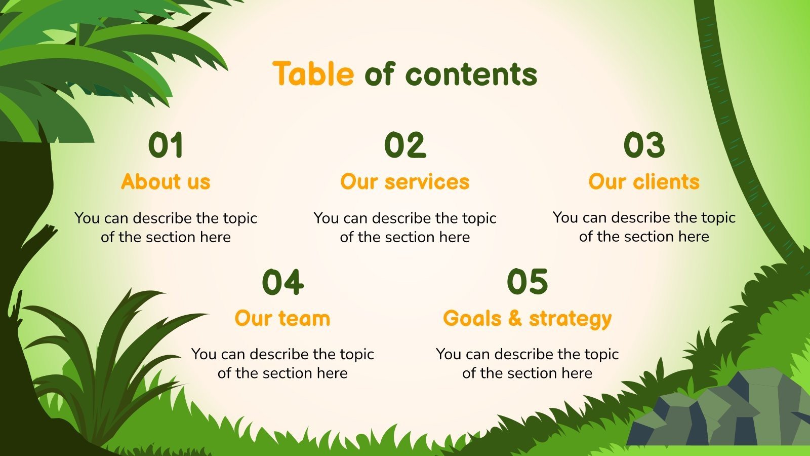 The Jungle Agency | Google Slides & PowerPoint