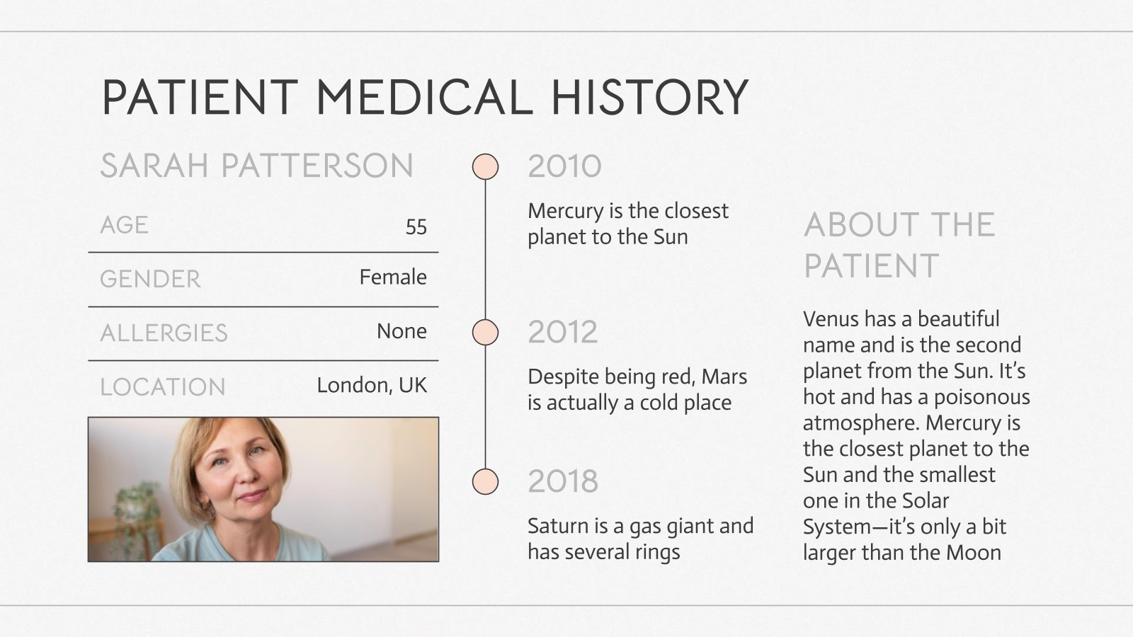 Respiratory System Issues Case Report | Google Slides & PPT