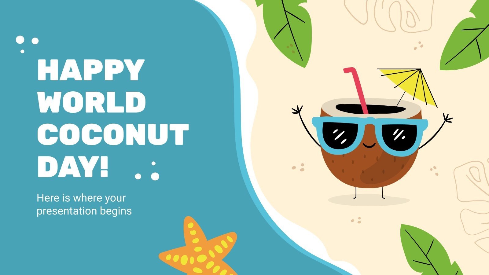 Happy World Coconut Day! | Google Slides & PowerPoint