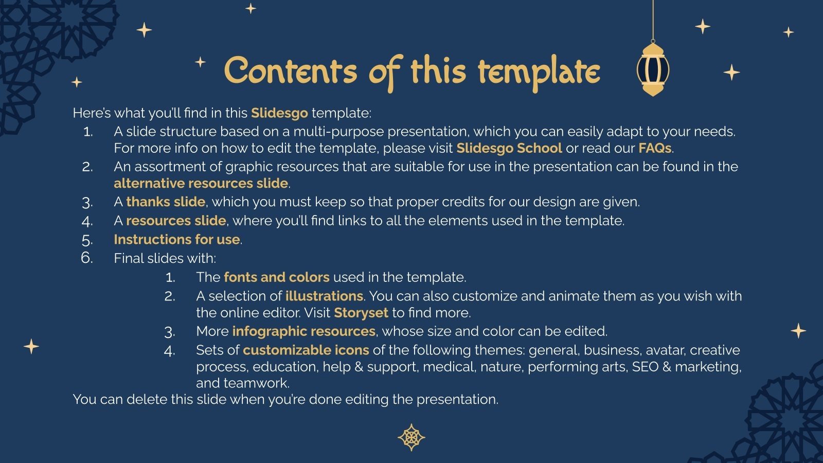 Ramadan Season | Google Slides and PowerPoint template