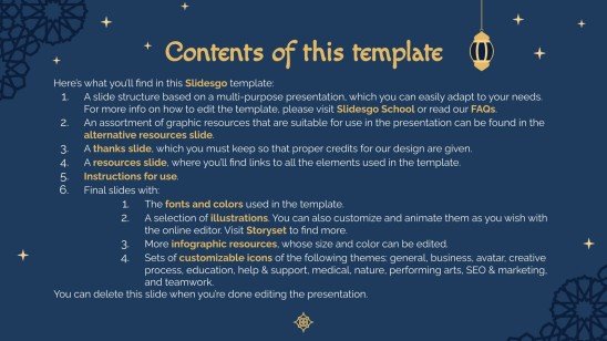 Ramadan Season | Google Slides and PowerPoint template