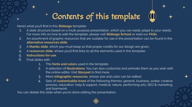 Ramadan Season | Google Slides and PowerPoint template