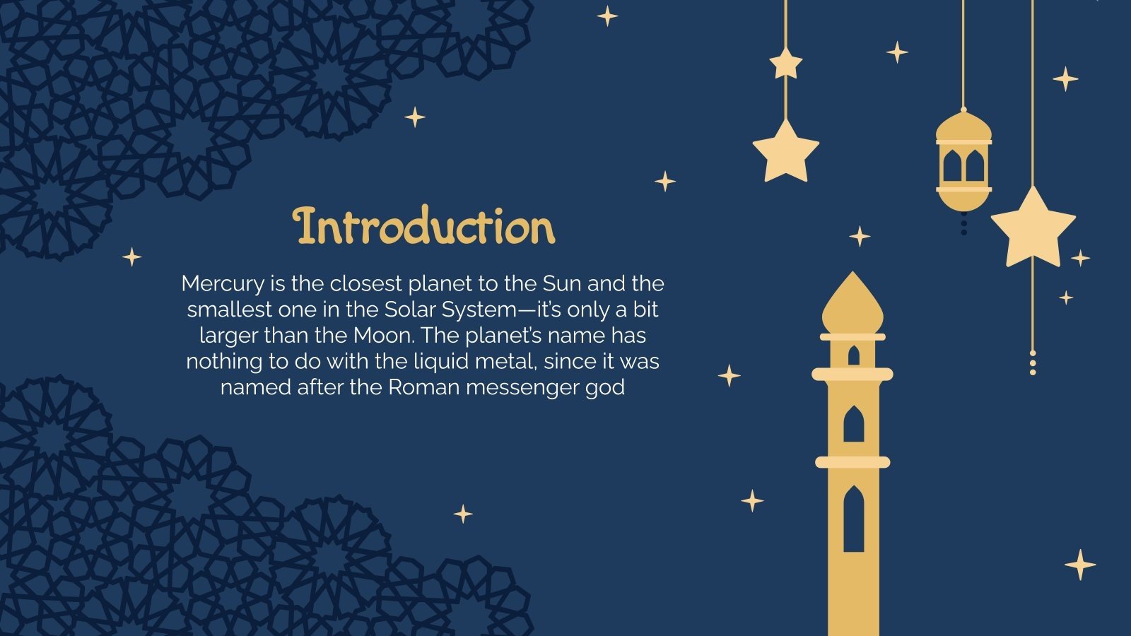 Ramadan Season | Google Slides and PowerPoint template