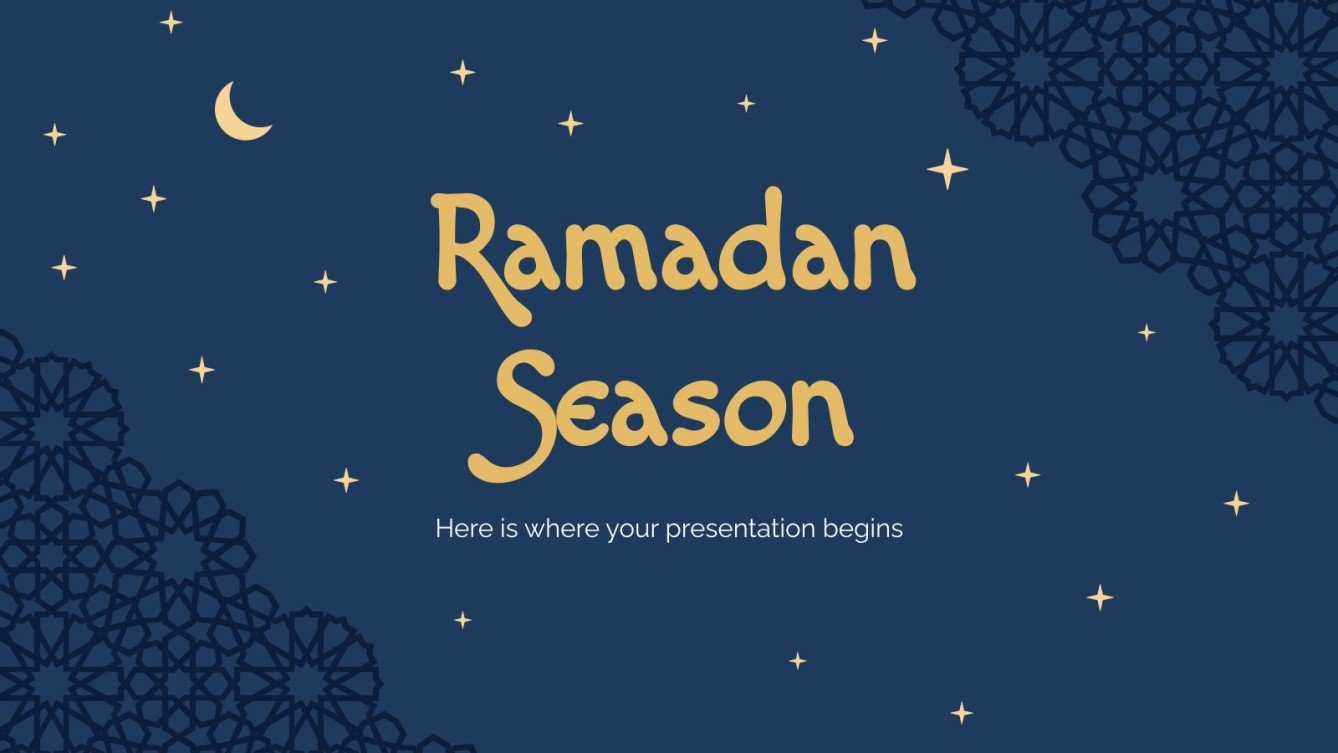 Free Google Slides and PPT Templates on Ramadan