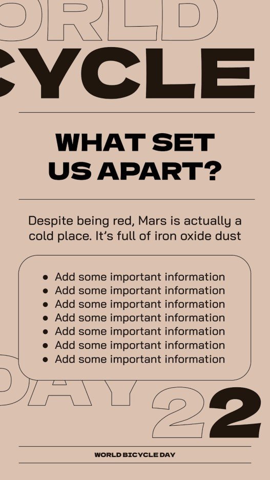 World Bicycle Day! | Google Slides & PowerPoint