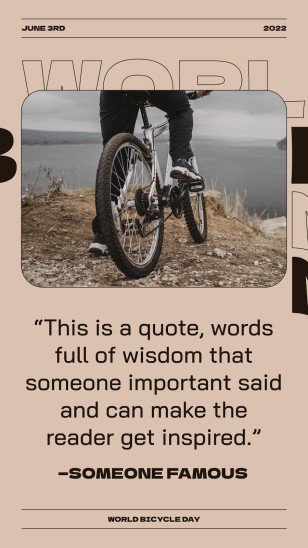 World Bicycle Day! | Google Slides & PowerPoint