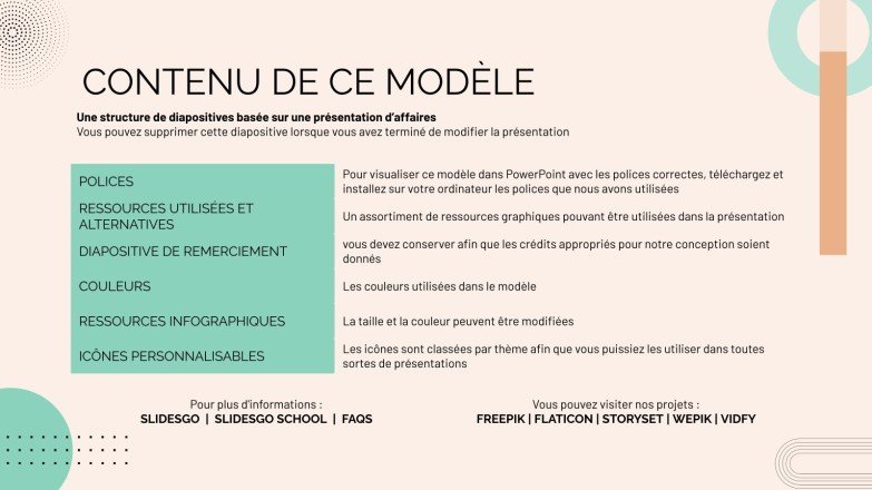 Basic & Minimalistic Geometric Memphis Pitch Deck