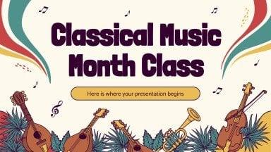 Free Music Google Slides themes and PowerPoint templates