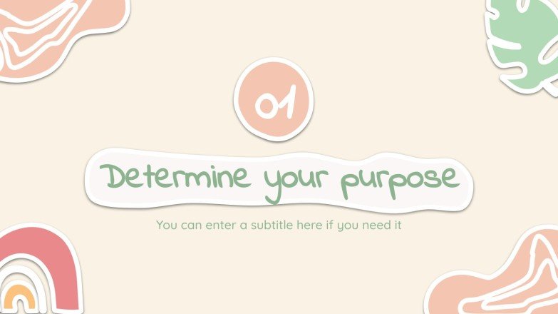 Cute Pastel Doodle Brand: Market Analysis Theme for Marketing