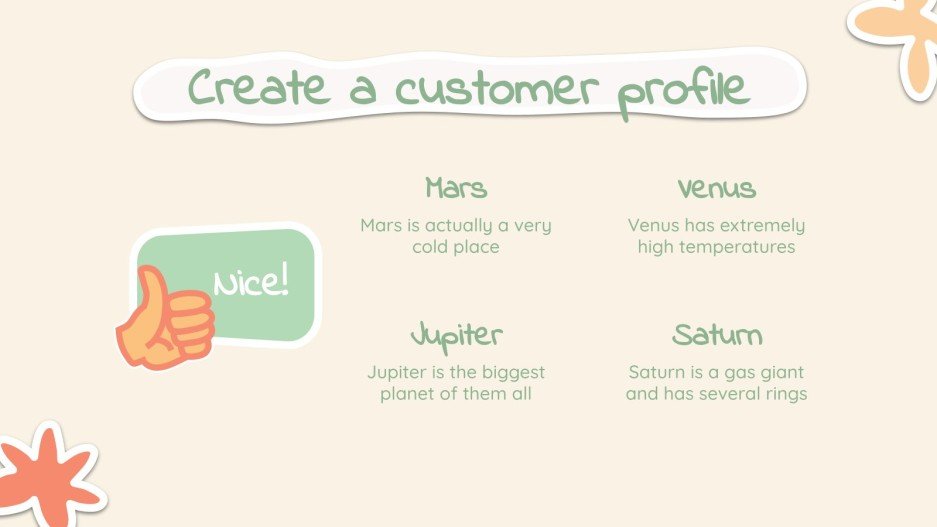 Cute Pastel Doodle Brand: Market Analysis Theme for Marketing