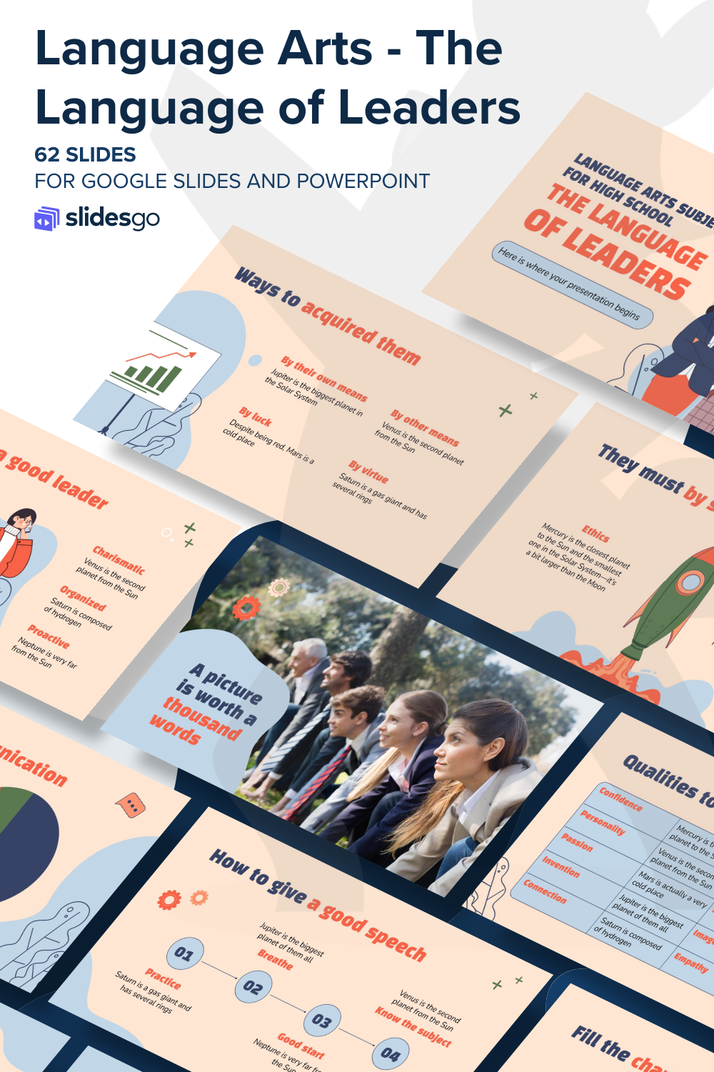 Language Arts Subject for High School: The Language of Leaders