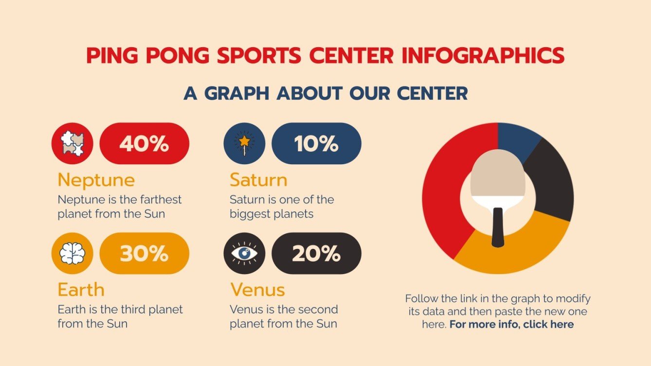 Ping Pong Sports Center Infographics | Google Slides & PPT