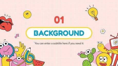 Funny Looking Cartoon Characters Minitheme | Google Slides