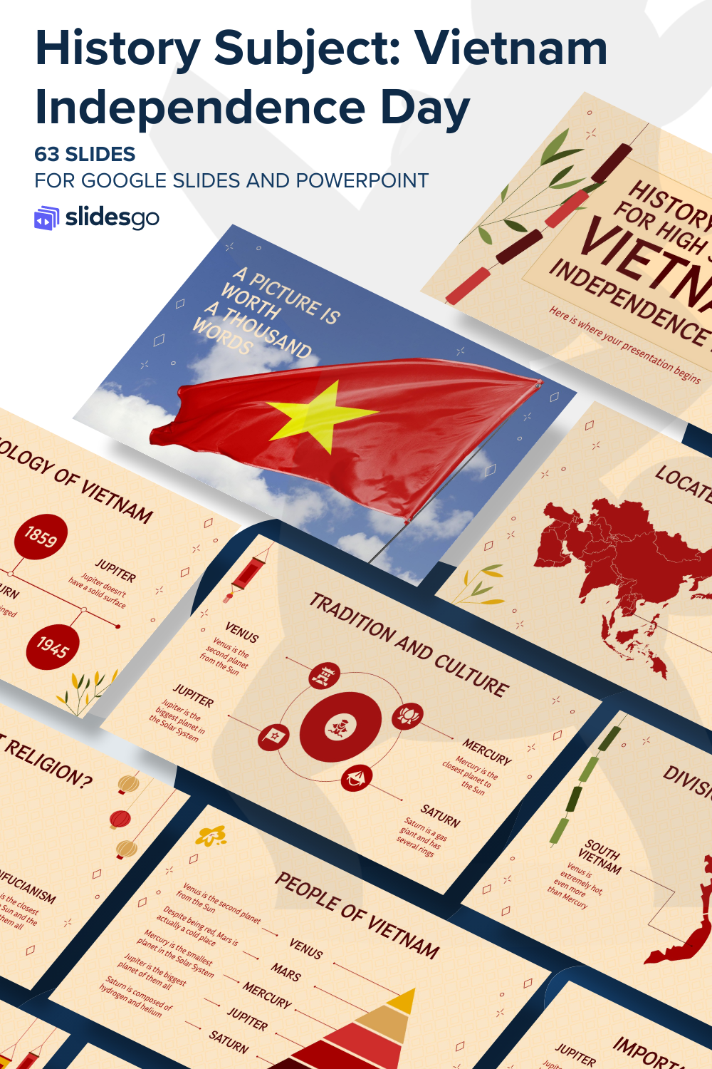 History: Vietnam Independence Day | Google Slides & PPT