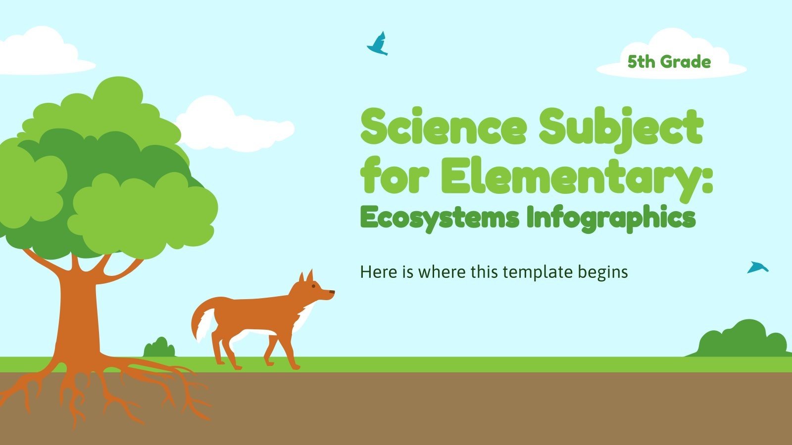 Science: Ecosystems Infographics | Google Slides & PowerPoint