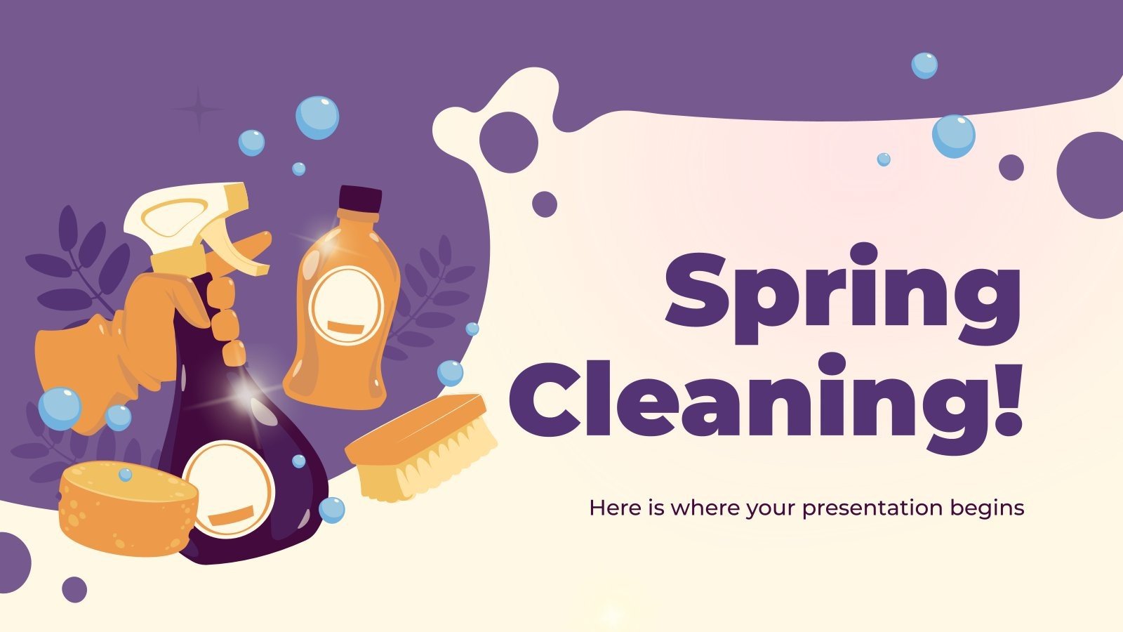 Spring Cleaning! | Google Slides and PowerPoint
