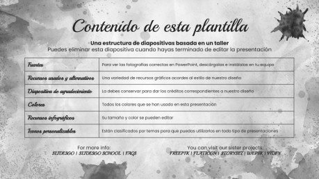 Old B&W Paper with Ink Stains Style Calligraphy Workshop