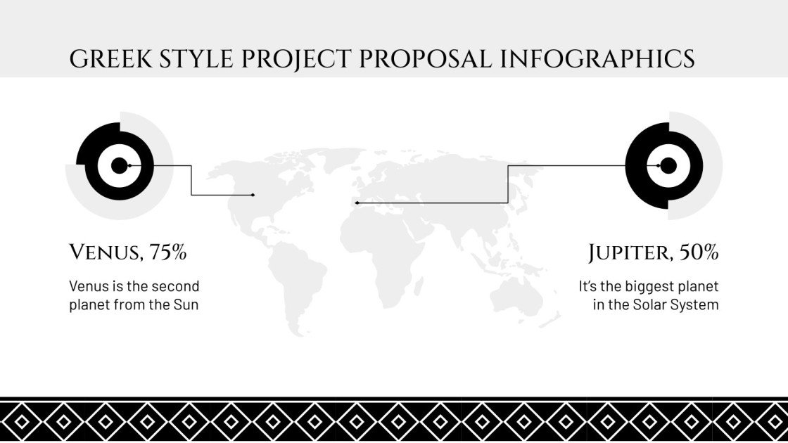 Greek Style Project Proposal Infographics