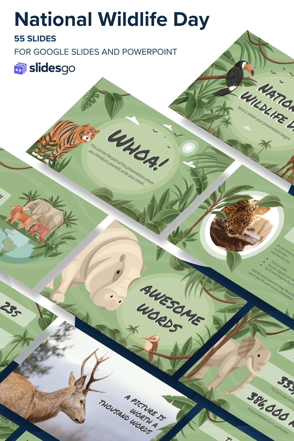 National Wildlife Day | Google Slides & PowerPoint