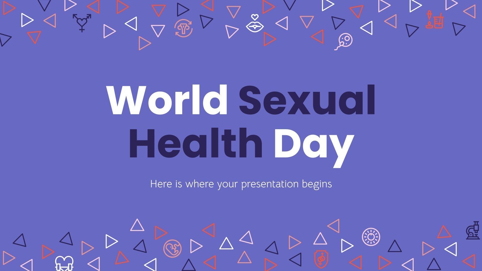 Google Slides and PPT templates on sex and sex education