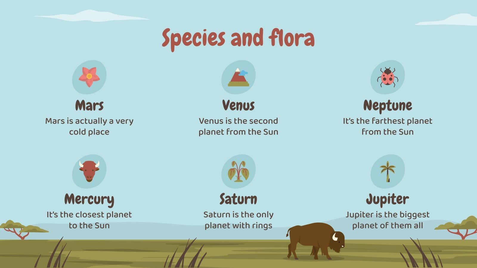 Science Subject for Elementary: Savannah Biome Ecosystem