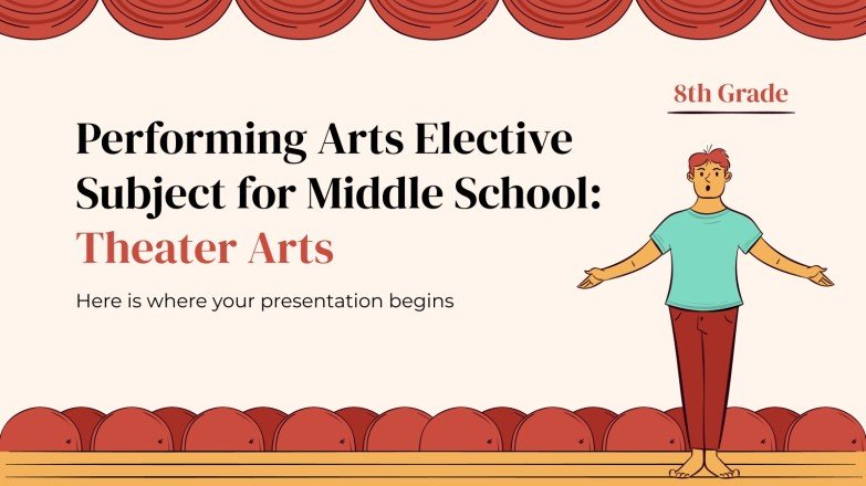 Performing Arts Subject for Middle School: Theater Arts
