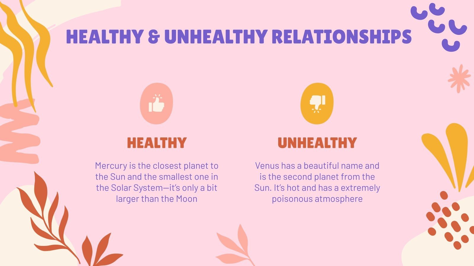 Social Skills Healthy Relationships Google Slides PPT