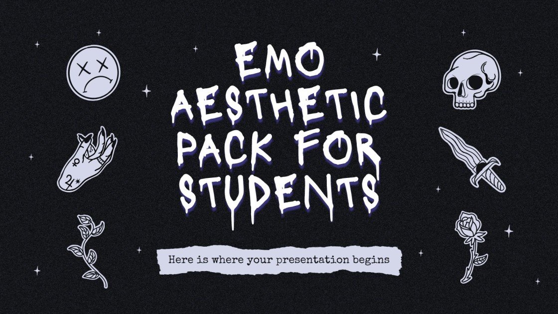 Pack emo para estudiantes | Google Slides y PowerPoint