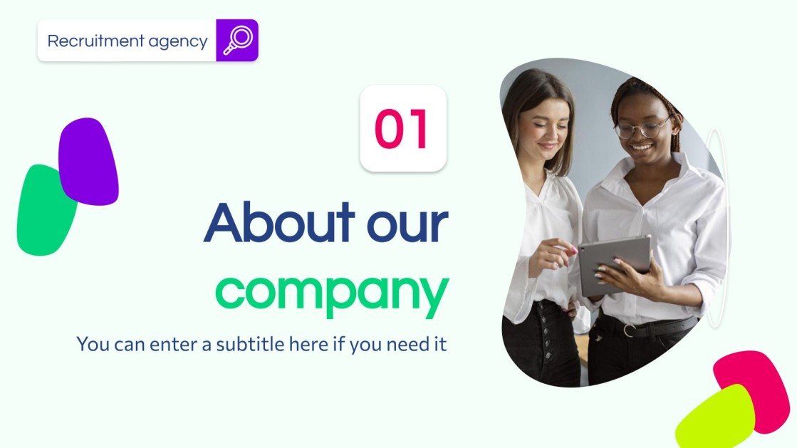 Recruitment Agency Company Profile | Google Slides & PPT