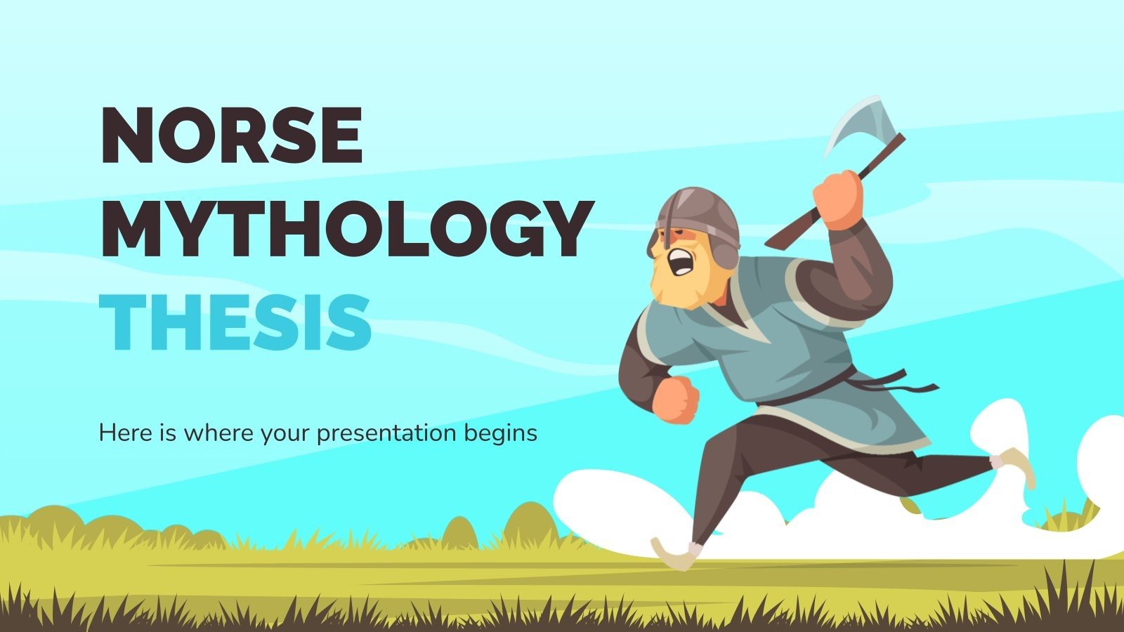Norse Mythology Thesis | Google Slides & PowerPoint