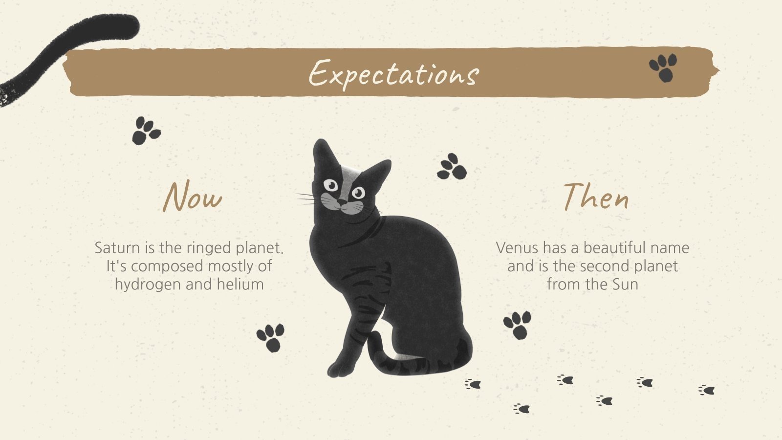 Cat Illustrator Portfolio | Google Slides & PPT template