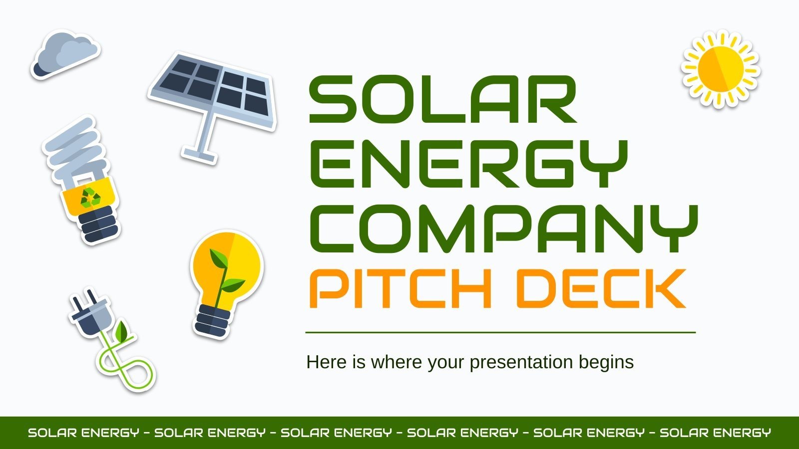 Plantillas sobre energía para Google Slides y PowerPoint