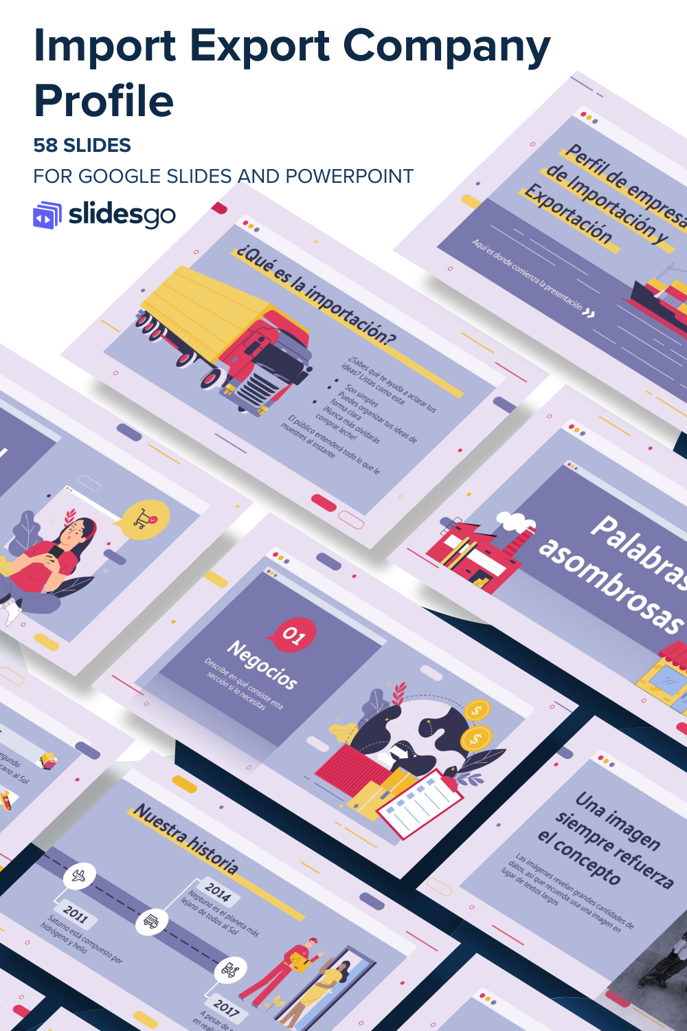 Import Export Company Profile | Google Slides & PowerPoint