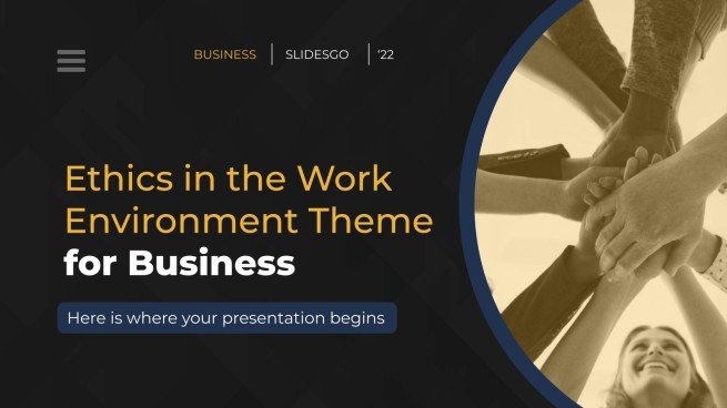 Free Google Slides & PowerPoint templates on Ethics