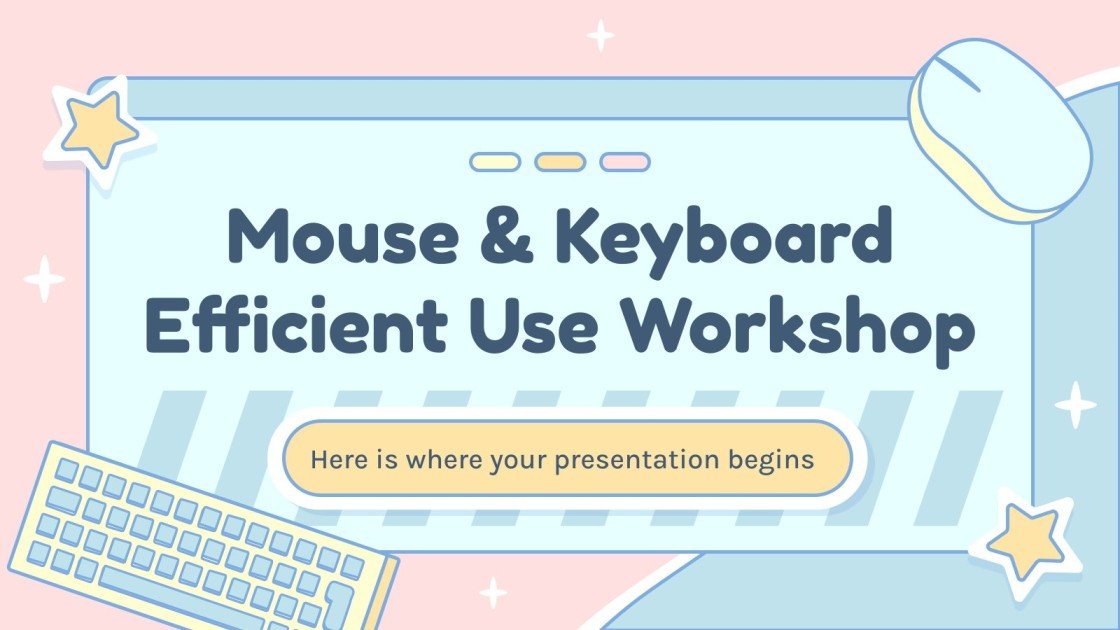 Mouse & Keyboard Efficient Use Workshop | Google Slides & PPT