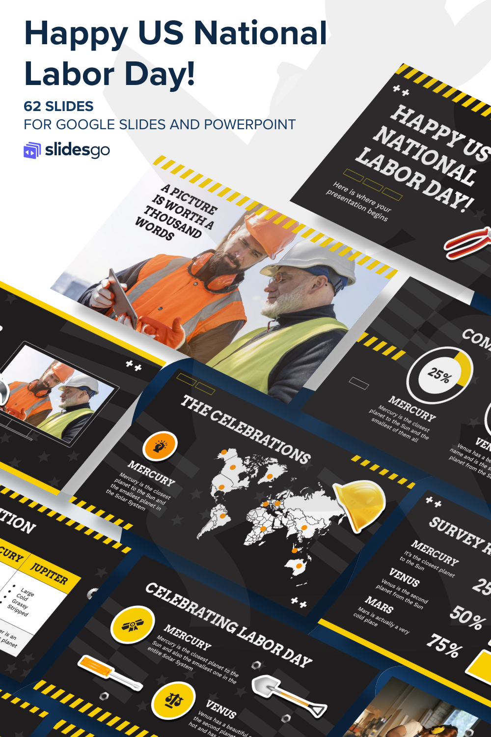 Happy US National Labor Day! | Google Slides & PowerPoint