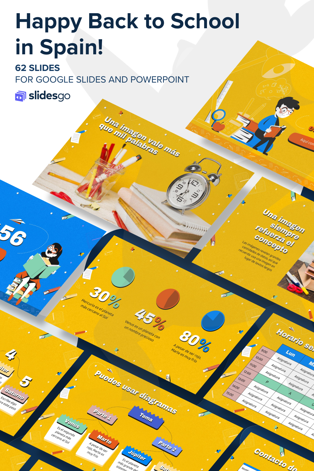 Happy Back to School in Spain! | Google Slides & PowerPoint