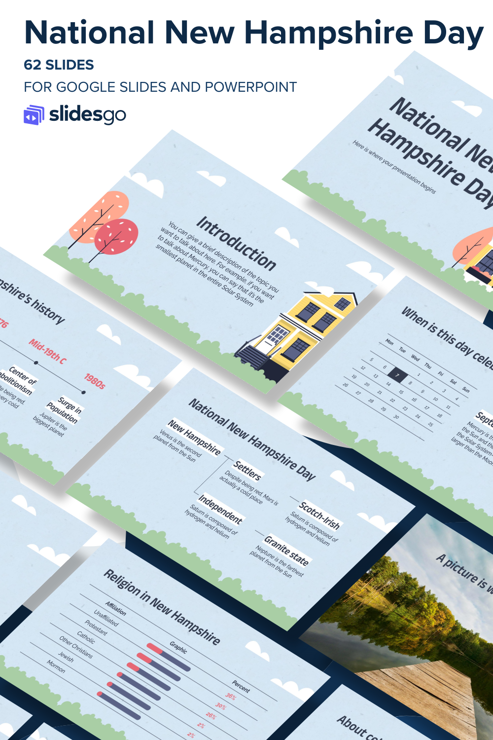 National New Hampshire Day | Google Slides & PowerPoint