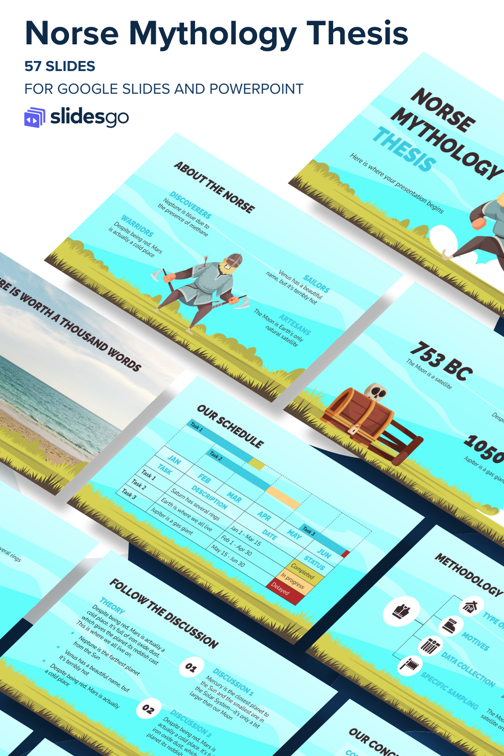 Norse Mythology Thesis | Google Slides & PowerPoint