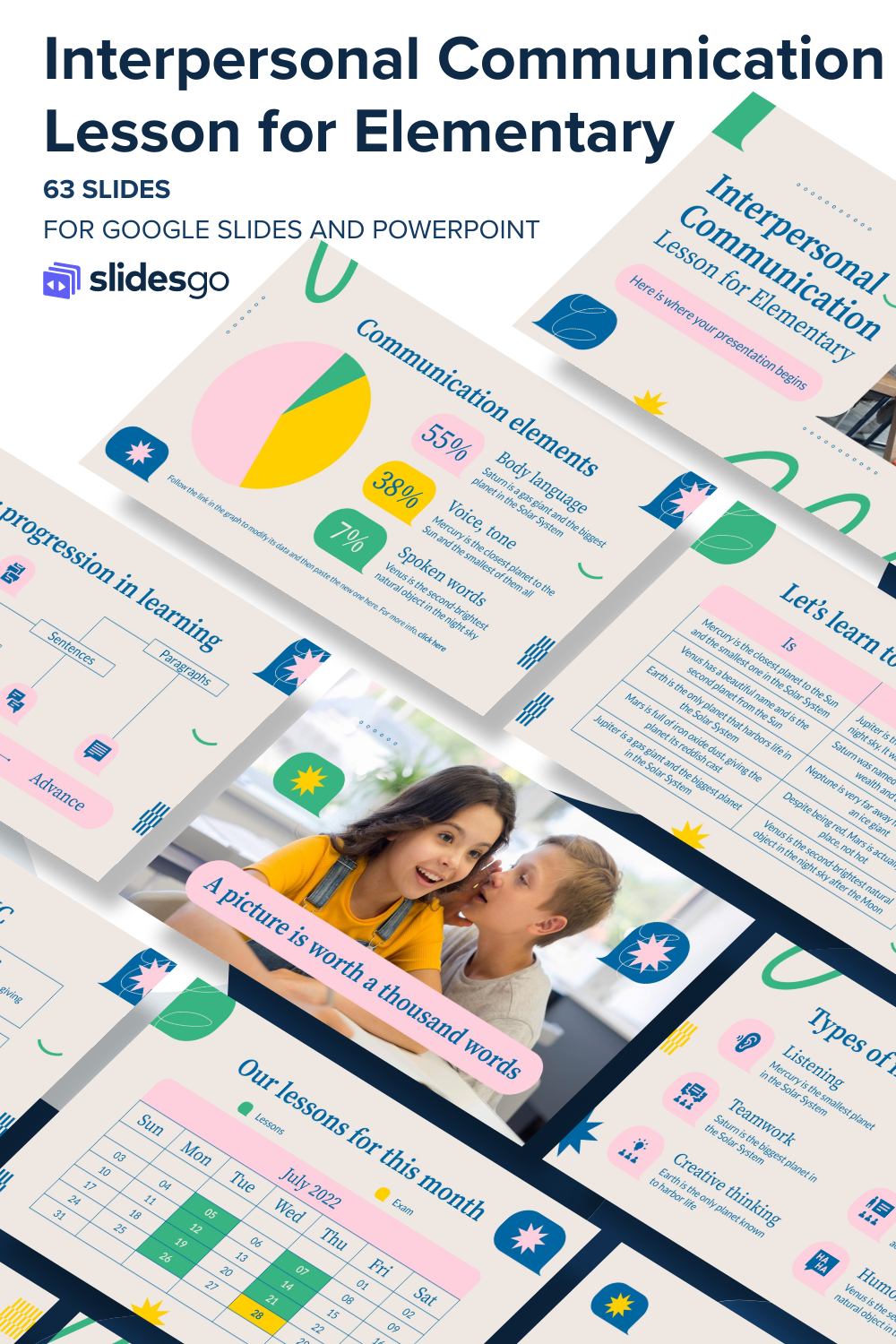 Interpersonal Communication Lesson for Elementary