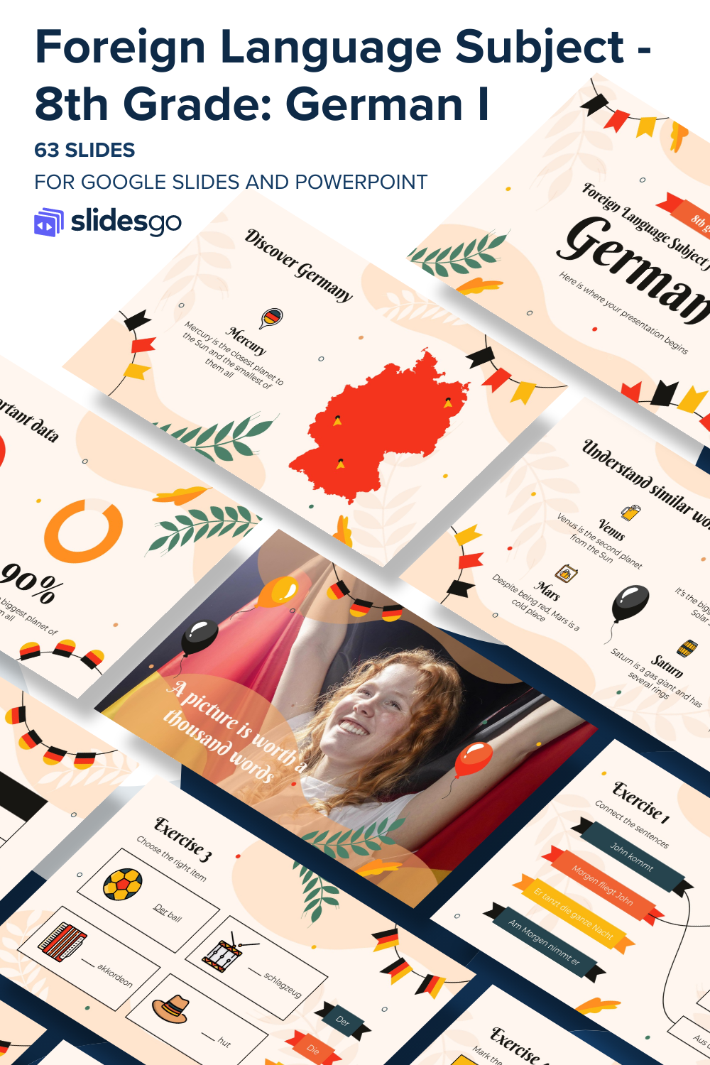 Foreign Language for Middle School - 8th Grade: German I