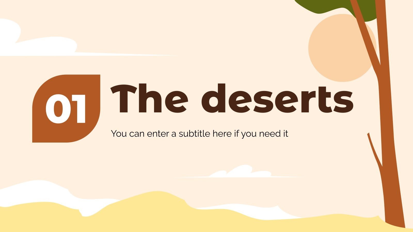 Science: Desert Biome Ecosystem | Google Slides & PowerPoint