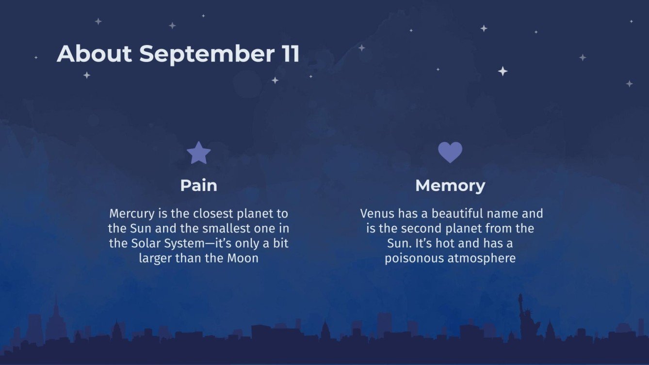 September 11 Remembrance Day | Google Slides & PPT template