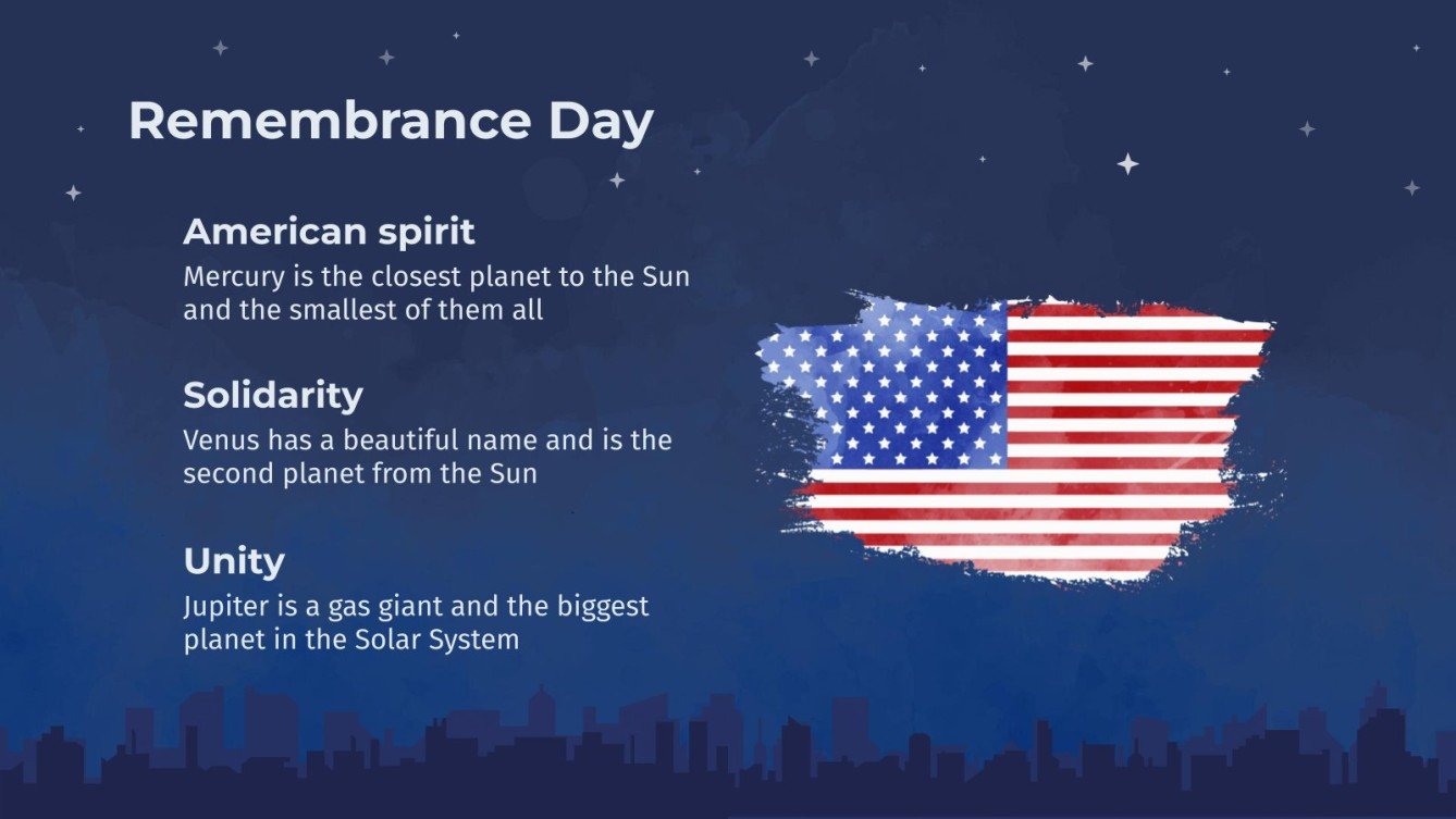 September 11 Remembrance Day | Google Slides & PPT template