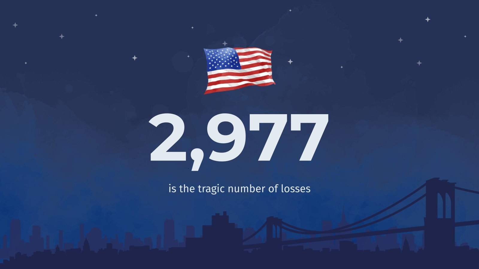 September 11 Remembrance Day | Google Slides & PPT template