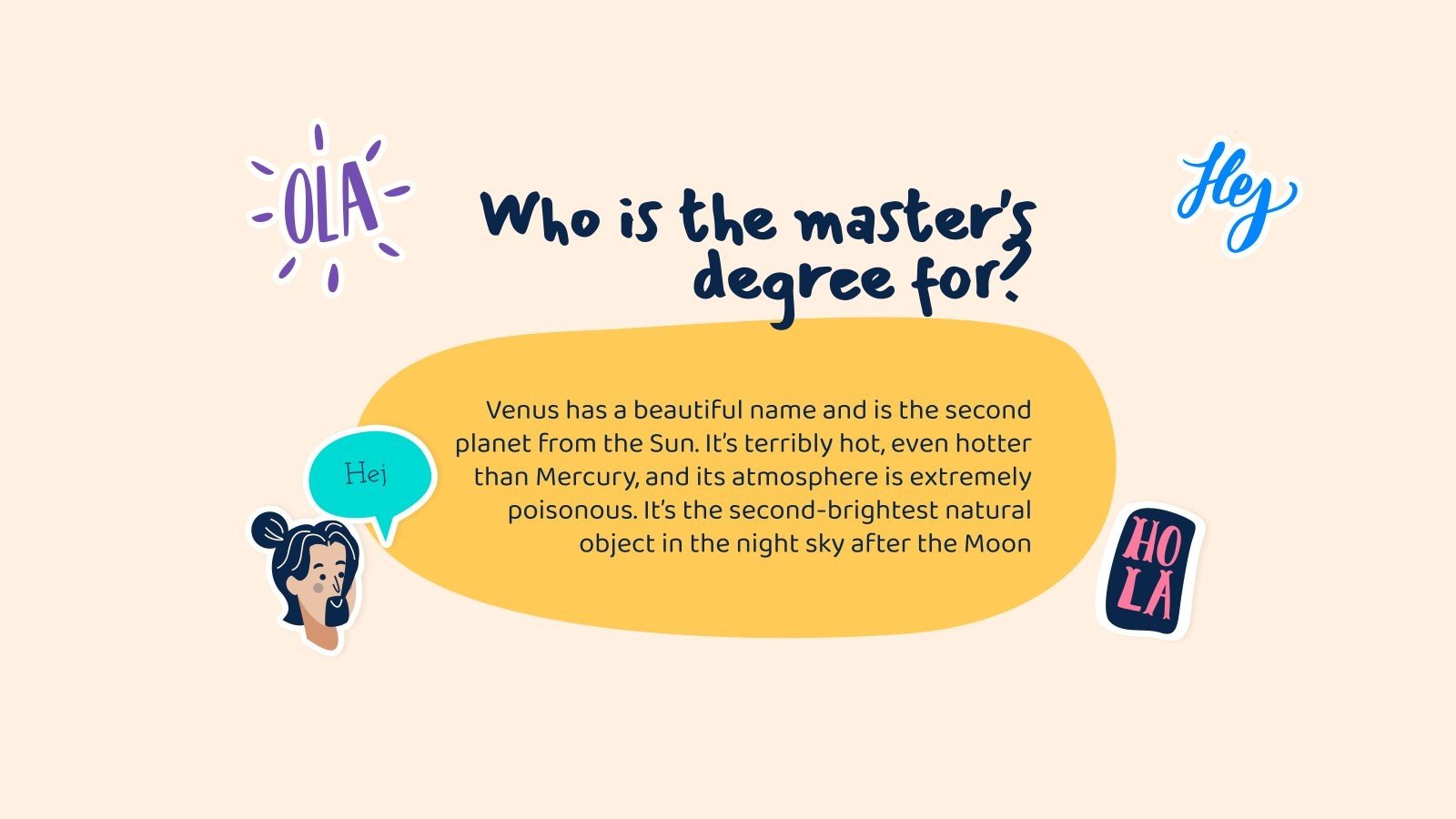 Cross Cultural Communication Master's Degree | Google Slides