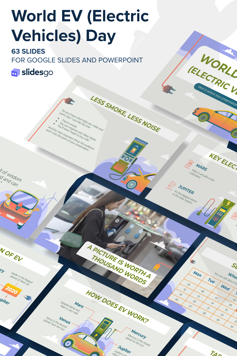 World EV (Electric Vehicles) Day | Google Slides & PowerPoint