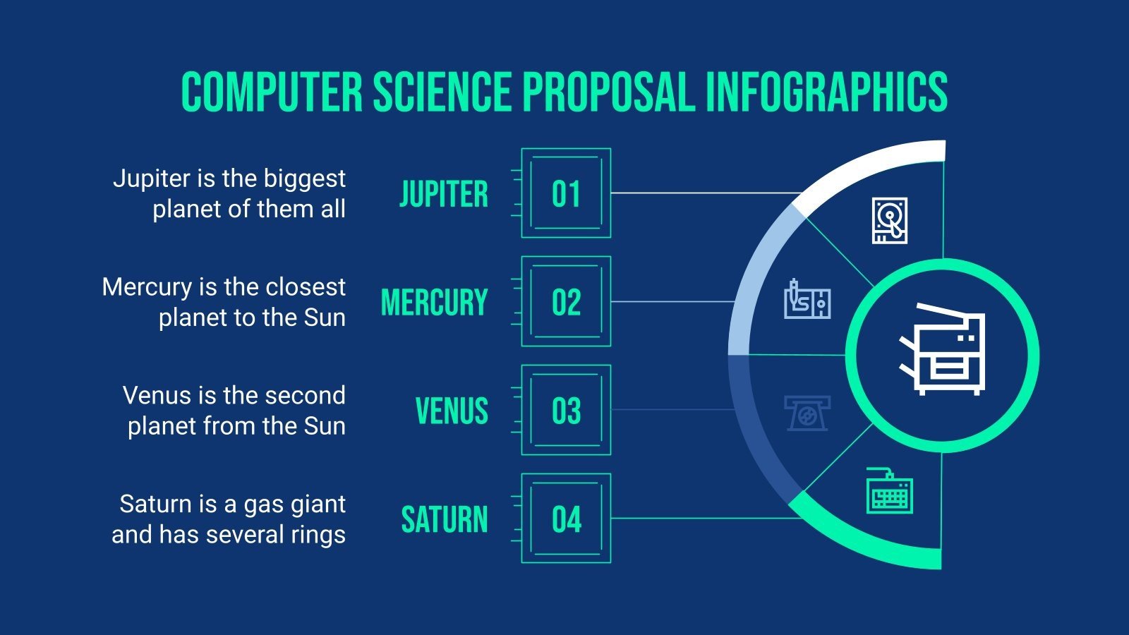 Computer Science Proposal Infographics | Google Slides & PPT