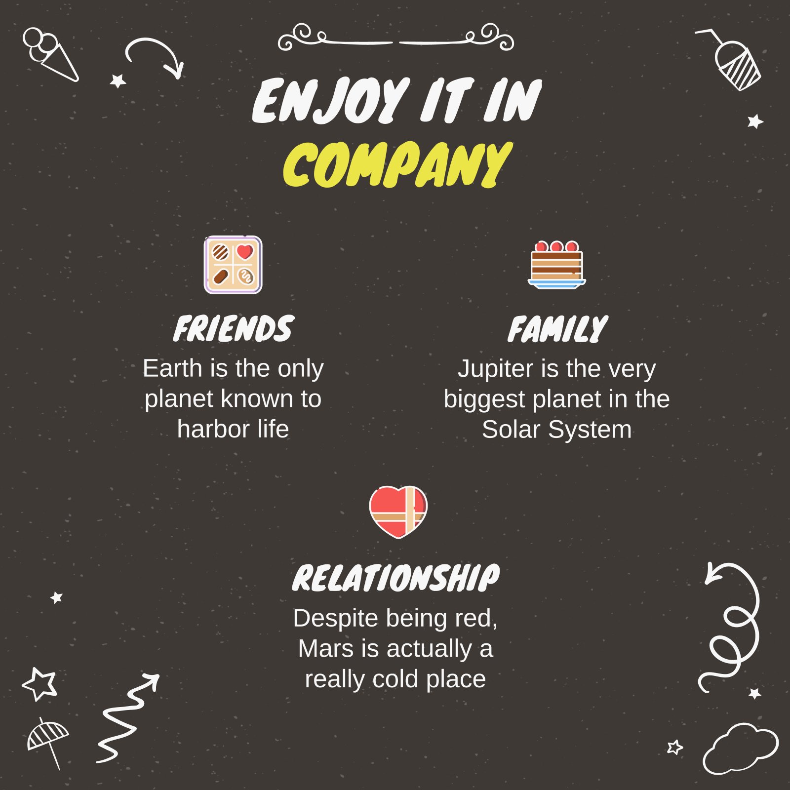 Publications IG pour la Journée du milk-shake au chocolat
