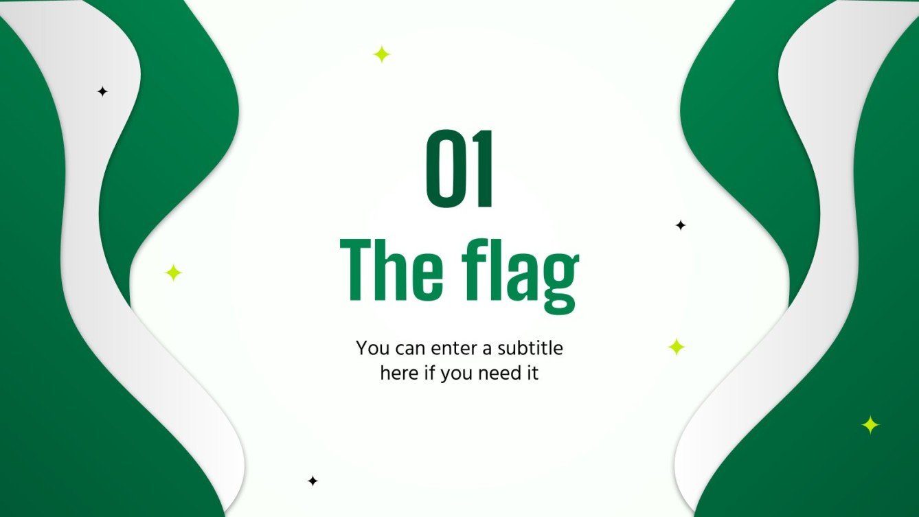 Flag of Nigeria Minitheme | Google Slides & PowerPoint